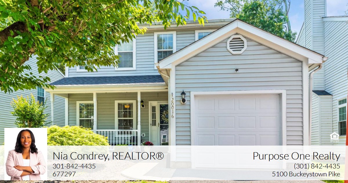 20016 Mattingly Terrace, Gaithersburg, MD 20879